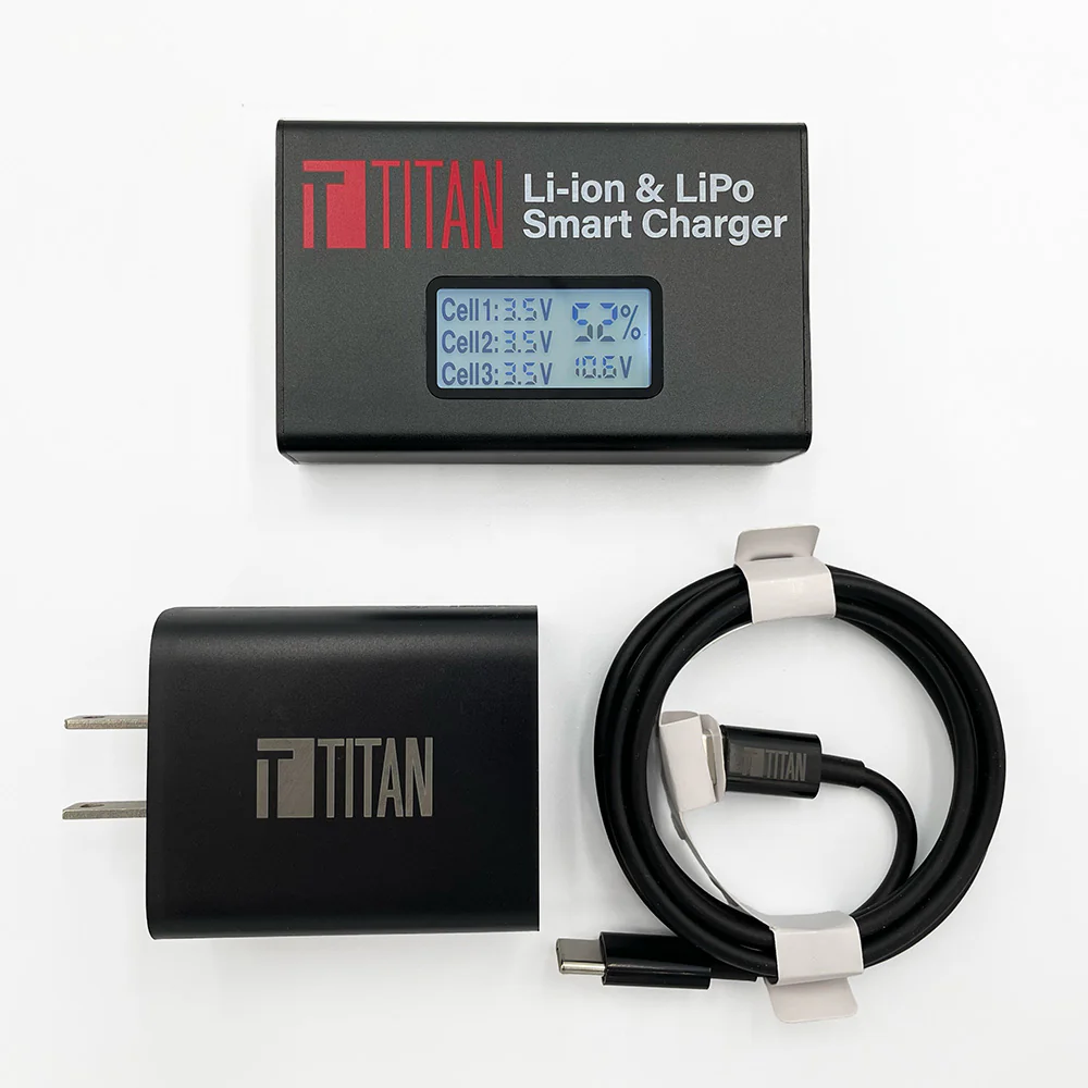 Titan Lithium Charger - US Plug Updated Version – FTX Tactical LLC